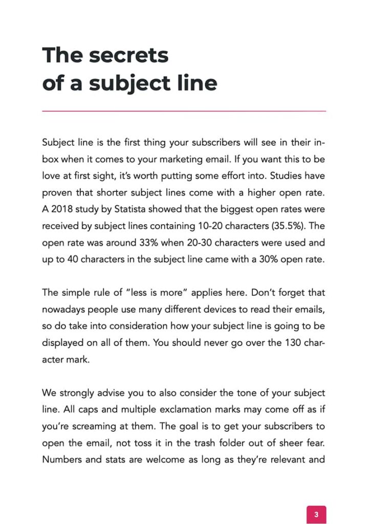 Lead magnet - The Anatomy of Email